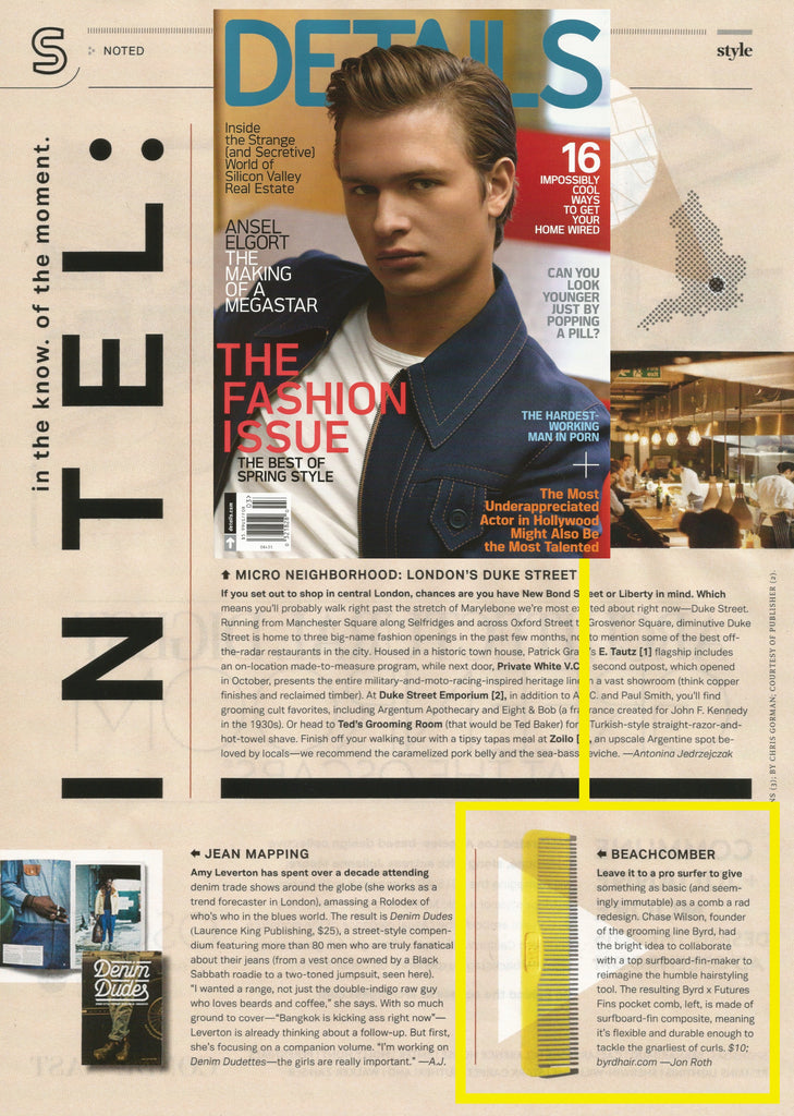DETAILS MAGAZINE – BYRD Hairdo Products