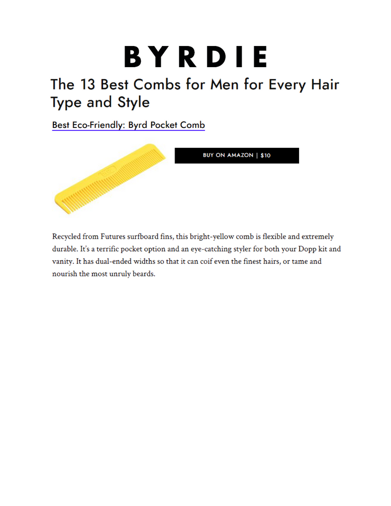 BYRDIE – BYRD Hairdo Products