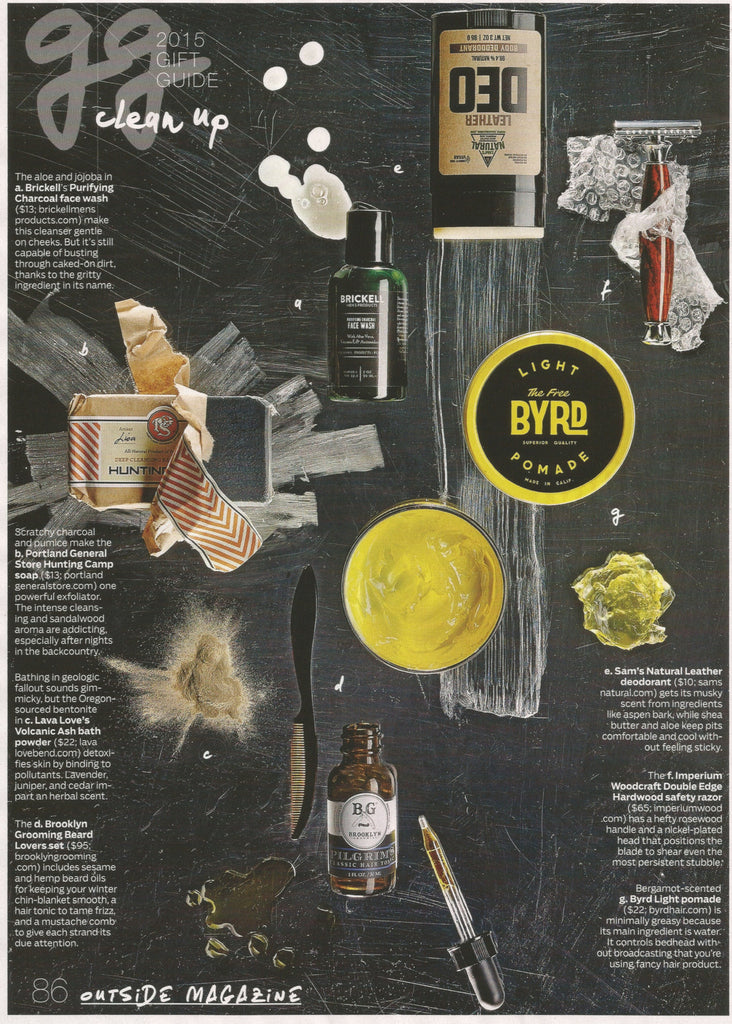 Outside Magazine – BYRD Hairdo Products